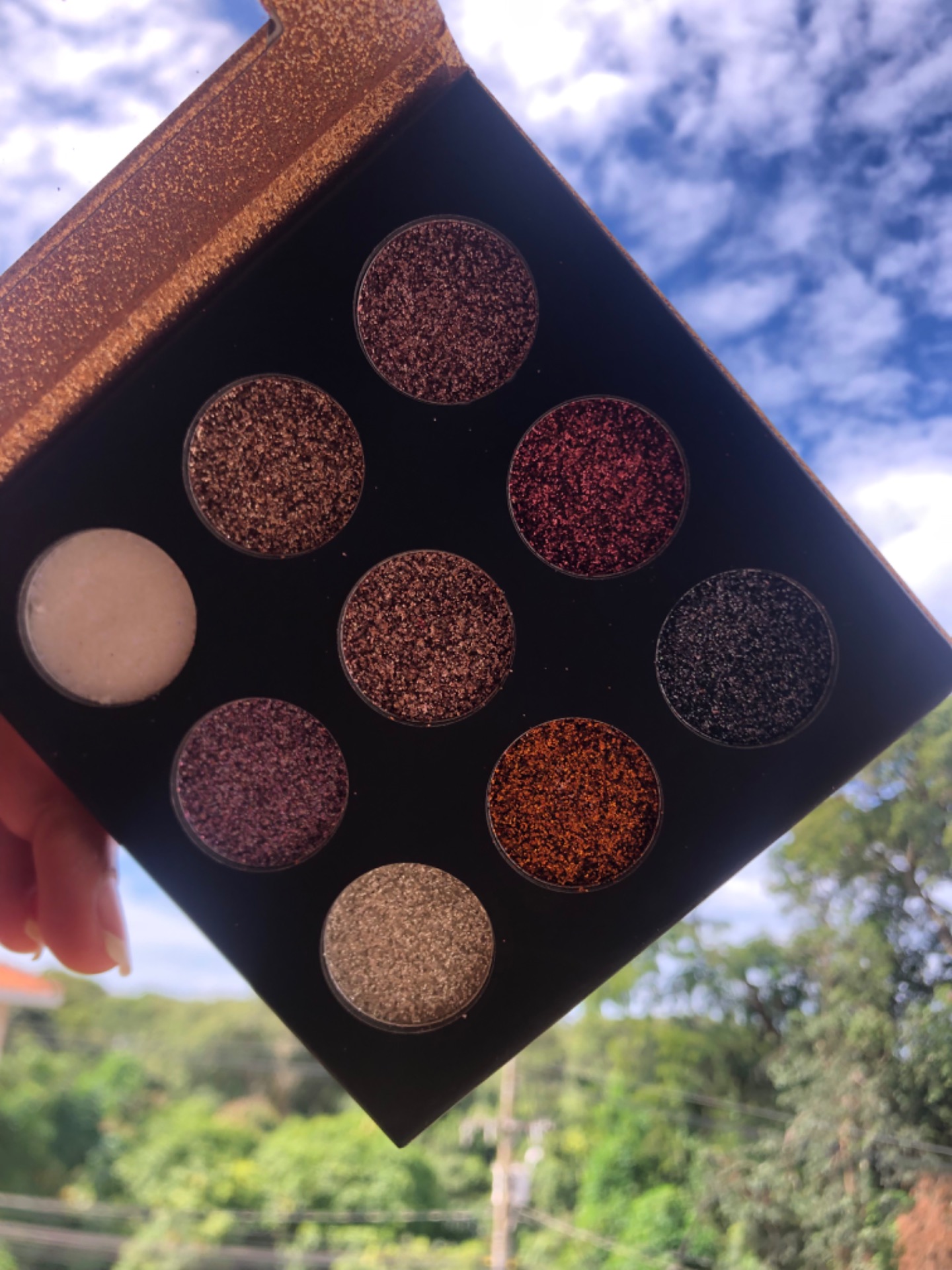 Paleta Ruby Rose Glitter cremoso. :: Pryscilla Rosa